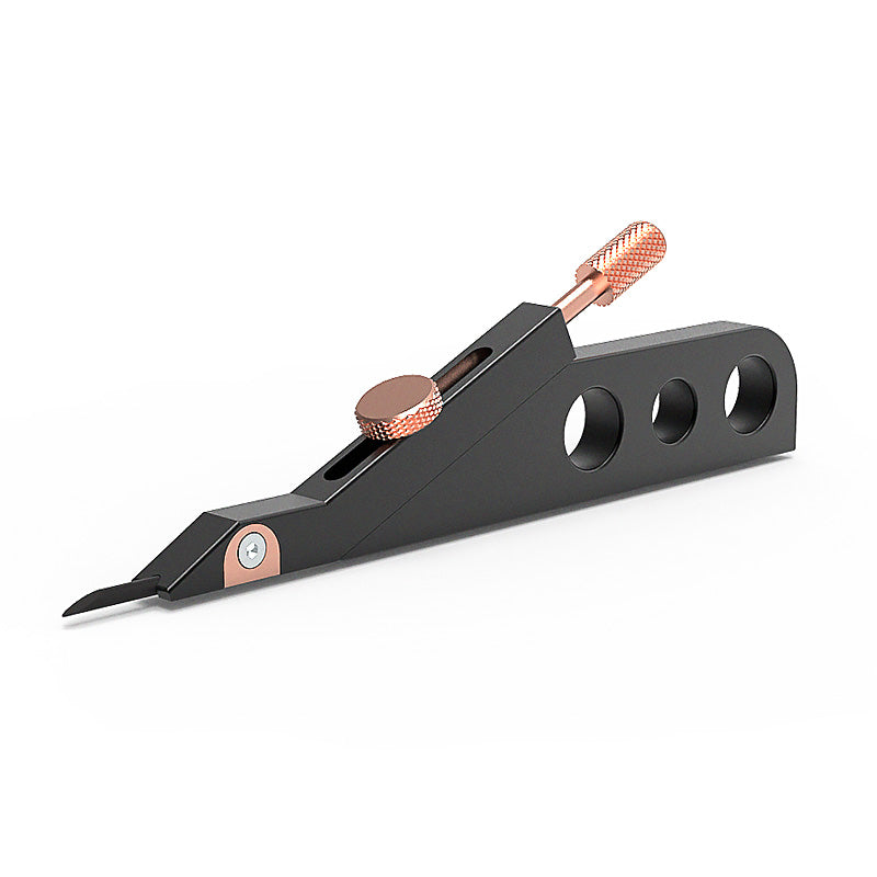 Guitar nut scribe tool – Edgetool